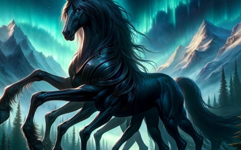 Sleipnir, el caballo de ocho patas de la mitología nórdica
