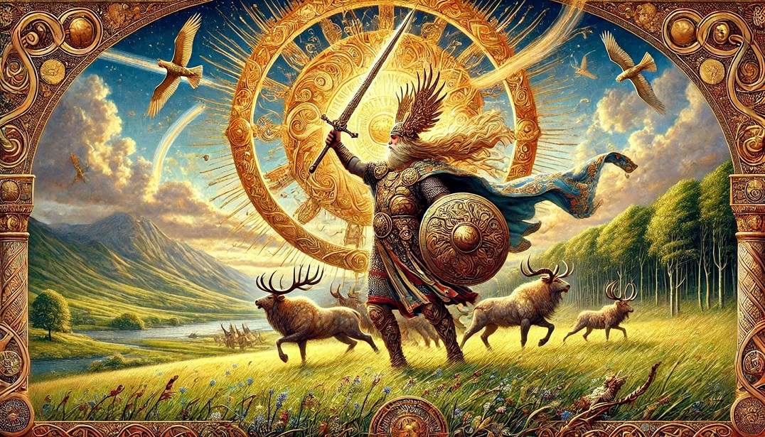 Freyr, el dios de la lluvia y el sol en la mitología nórdica